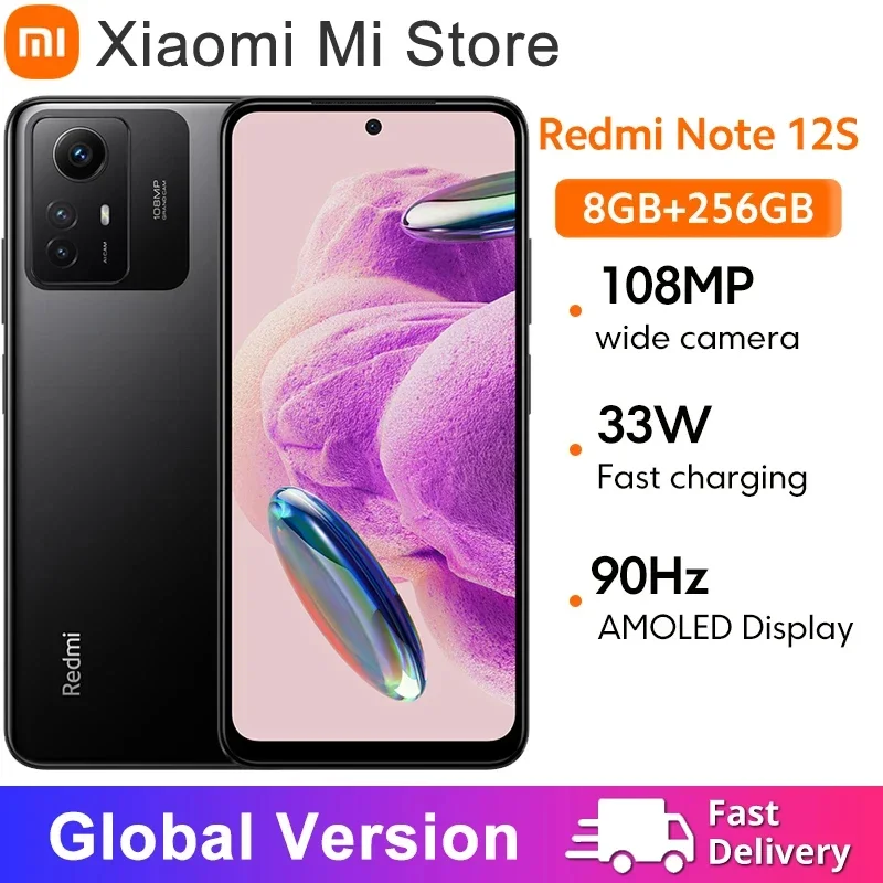 Global-Version-Xiaomi-Redmi-Note-12S-108MP-Camera-90Hz-AMOLED-DotDisplay-Helio-G96-33W-Fast ...