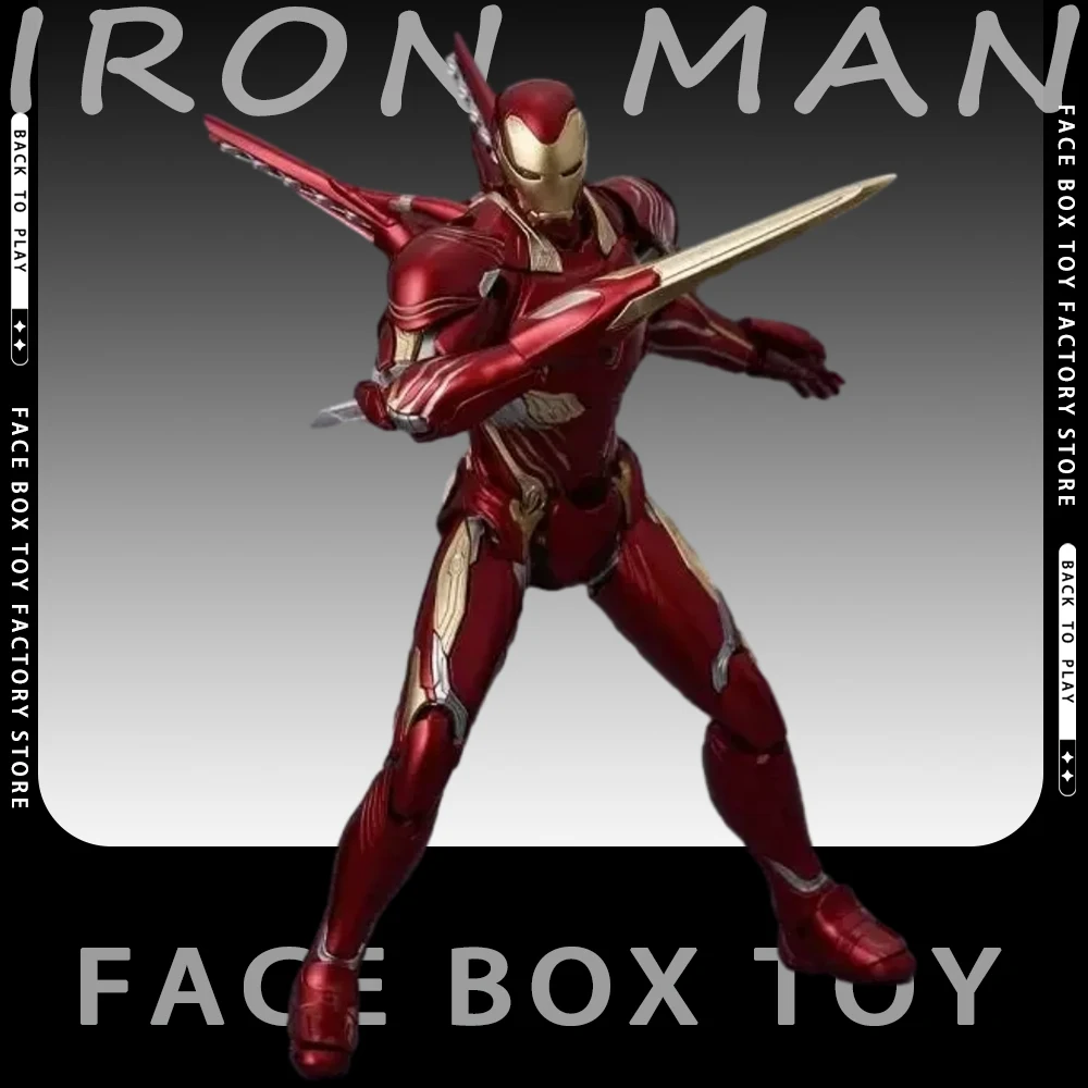 Figura-de-A-o-Anime-Marvel-Morstorm-Iron-Man-Mk50-Mk85-Modelo-Montado ...