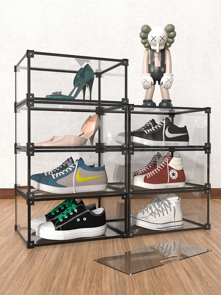 S Size Acrylic Transparent Shoe Box Aj Shoe Storage Doll Display Box ...