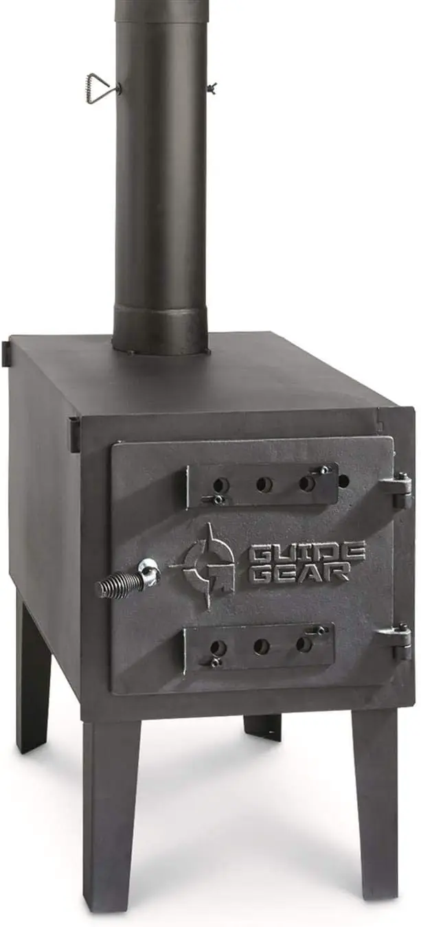 Gear-Large-Outdoor-Wood-Burning-Stove-Portable-with-Chimney-Pipe-for ...