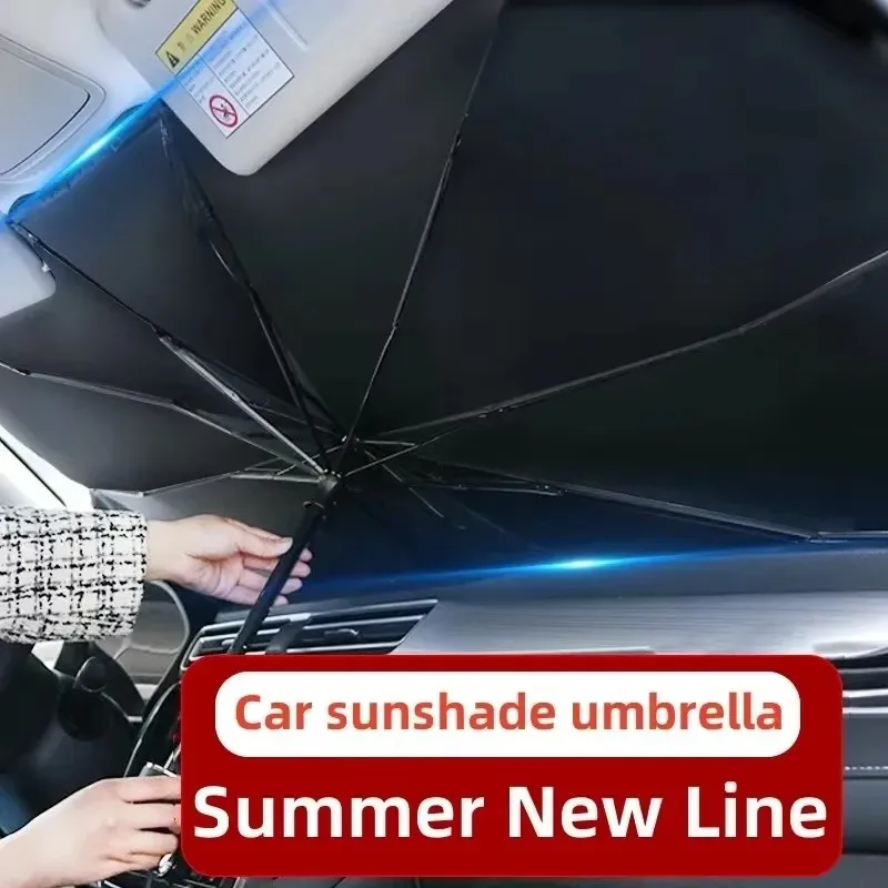 Car Sunshade Umbrella Car Front Window Sunshade Cover Car Sunshade ...
