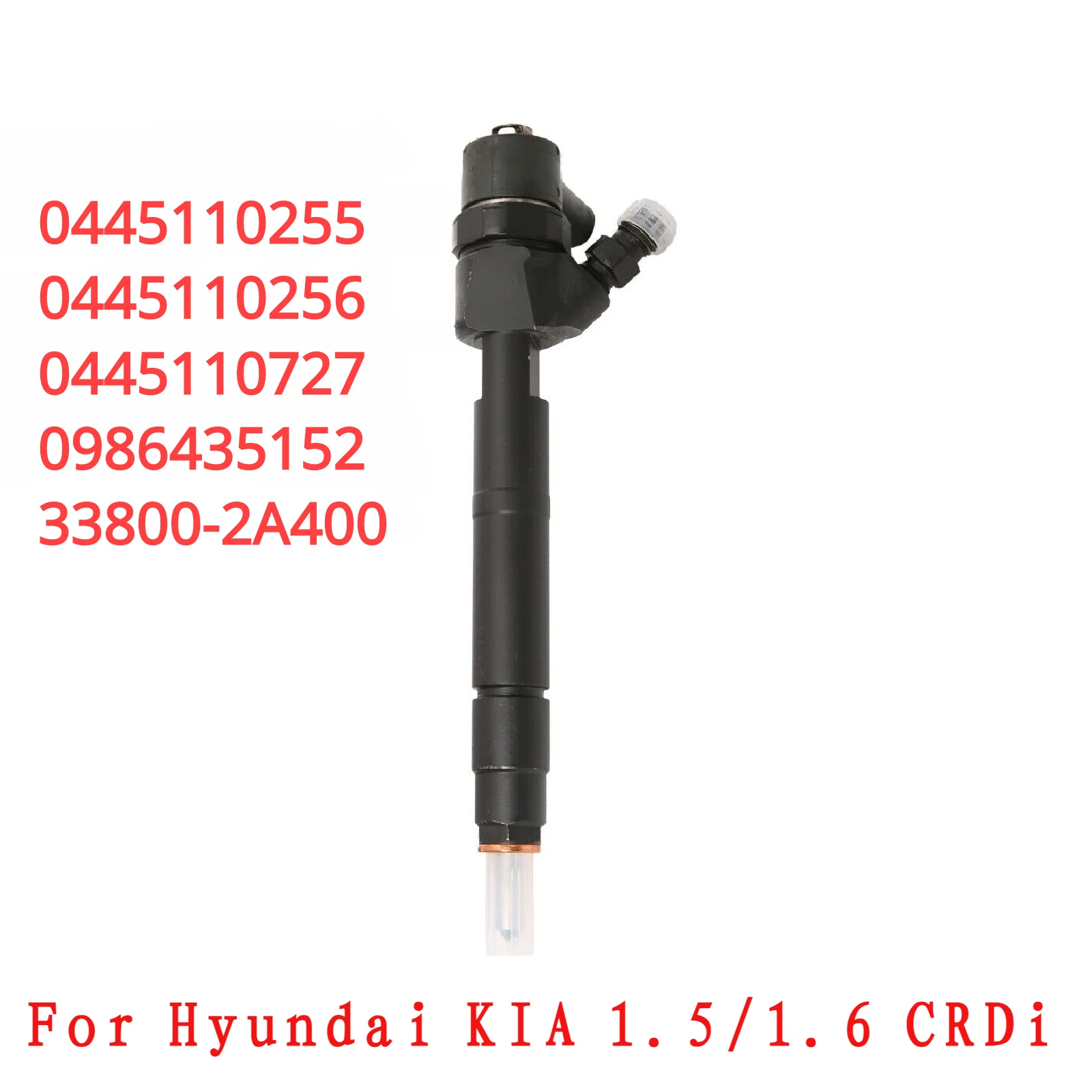 33800-2A400, 0445110255, 0445110256 New Diesel Fuel Injector Nozzle For ...