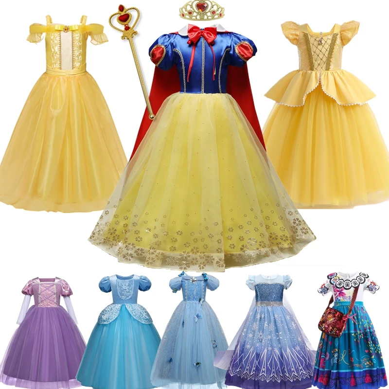 Princess-Dress-for-Girls-Kids-Cosplay-Robe-Disfraz-Children-Fancy ...
