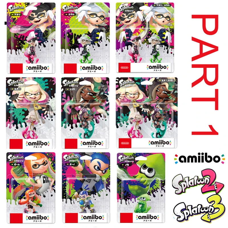 Nintendo Amiibo Inkling Girl Super Smash Bros Ultimate Series Switch Rare EUROPE - ayanawebzine.com
