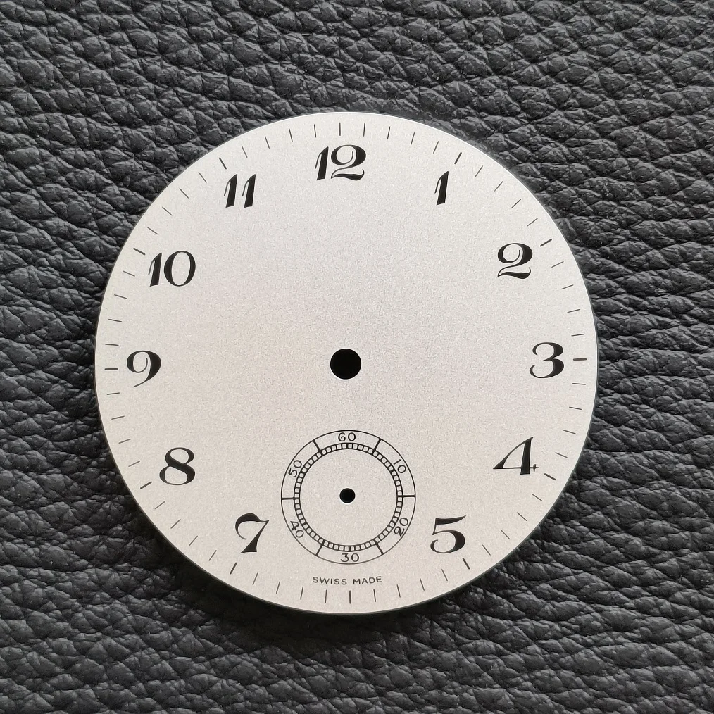 Watch-dial-diameter-38-9mm-Ivory-white-matte-dial-Thickness-0-4mm ...