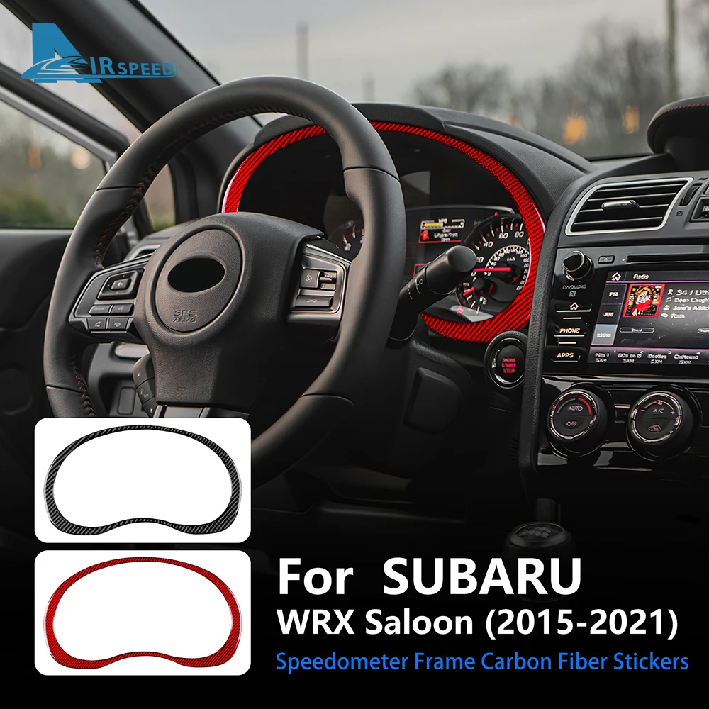 Real Carbon Fiber Sticker For Subaru WRX Saloon 2015 2016 2017 2018 ...