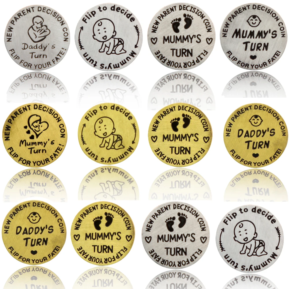 Double-Sided-New-Parent-Decision-Coin-Flip-For-Your-Fate-Souvenir-Coin ...