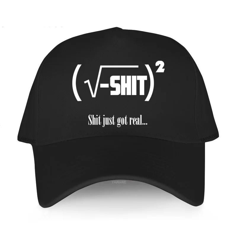 Brand-Baseball-Caps-luxury-hat-for-Men-Shit-Just-Got-Real-mathematics ...