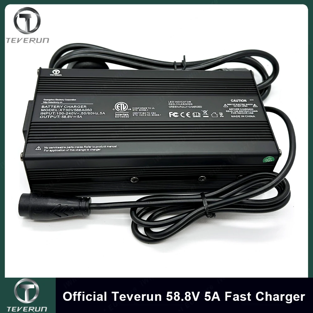 Official-Teverun-Fighter-Mini-Fast-Charger-58-8V-5A-Fast-Charger-Only ...