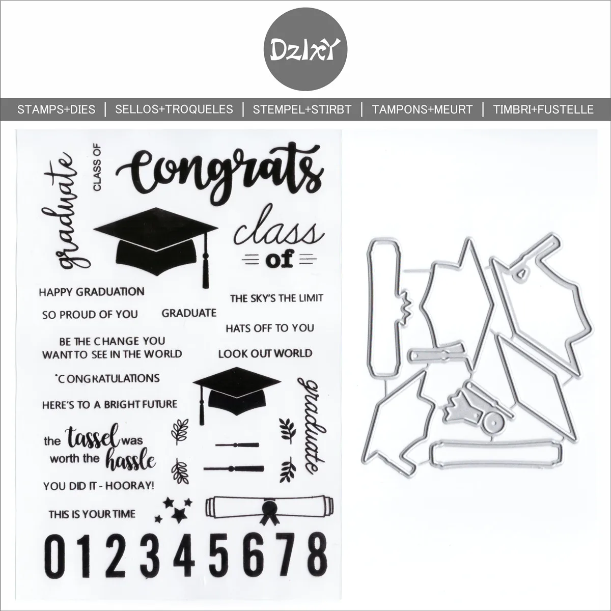 DzIxY-School-Graduation-Hat-Clear-Stamps-and-Metal-Cutting-Dies-For ...