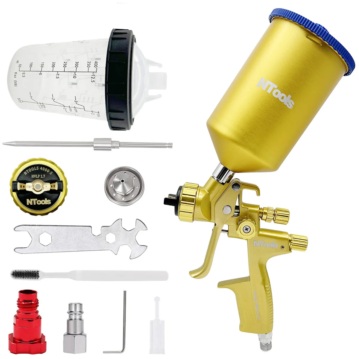1.3MM HVLP Spray Gun Varnishes Or Primer Paint Spray Gun Air Spray Gun ...