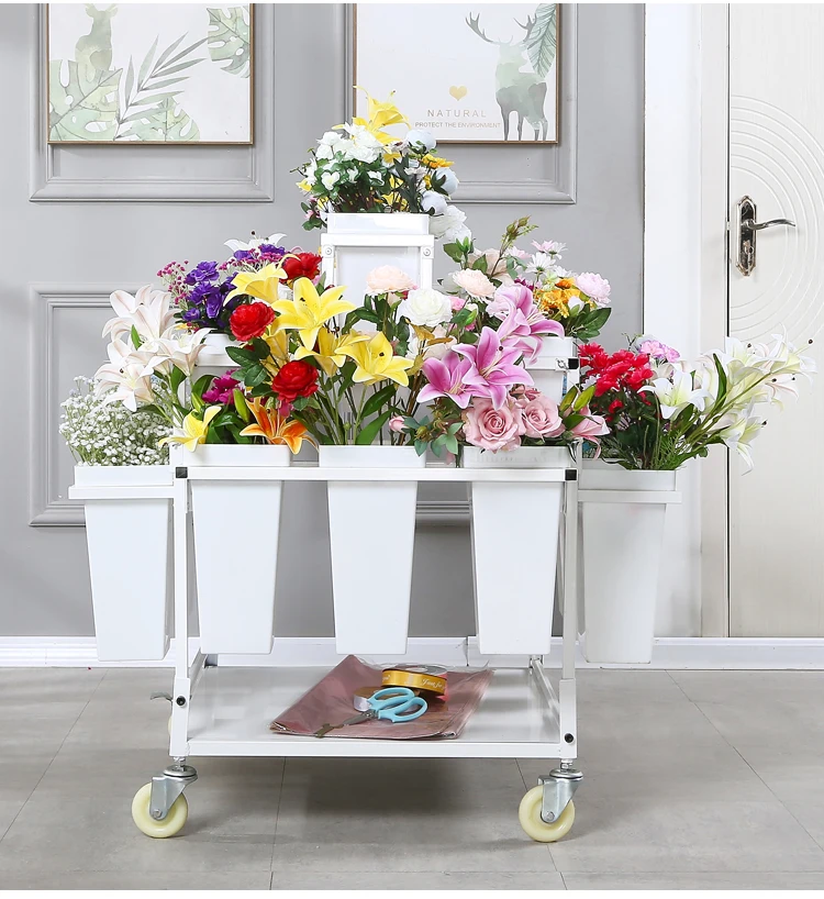 Flower Cart Display