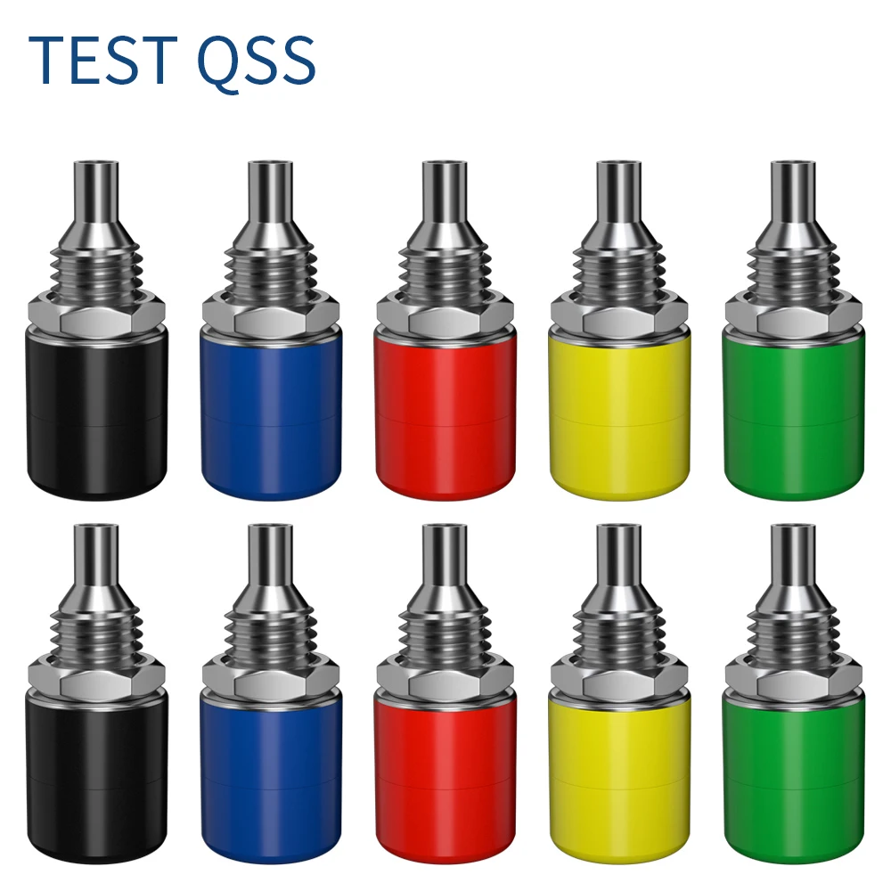 QSS-10PCS-4MM-Banana-Socket-Binding-Post-Nut-Banana-Plug-Jack ...