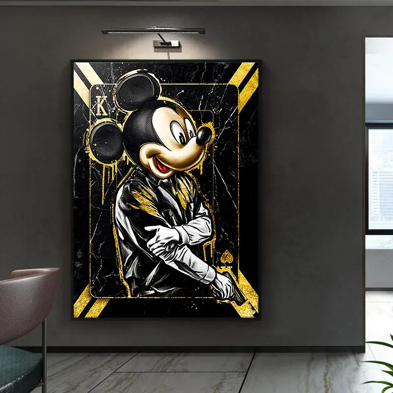 Gangster Mickey And Minnie