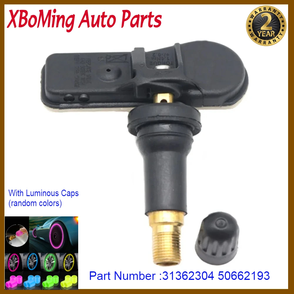 TPMS 31362304 볼보 S60 S90 V60 V90 XC90 2015-2017용 자동차 타이어 압력 모니터링 센서 ...