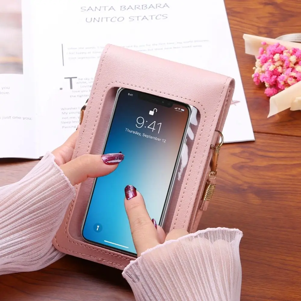 Single-Shoulder-Bag-Touch-Screen-Wallet-Crossbody-Bag-Card-Holder ...