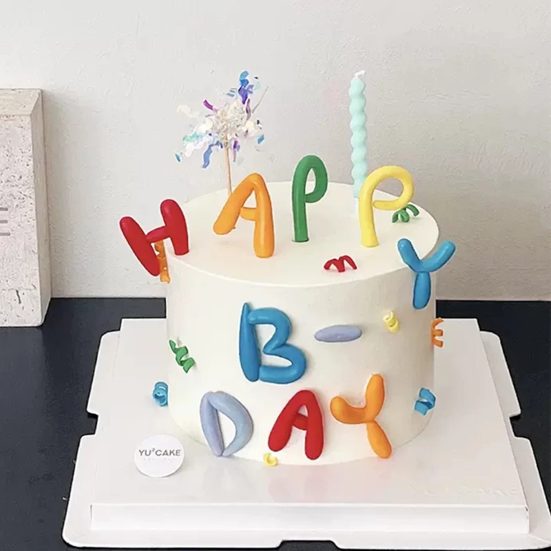 Decoraci-n-de-Pastel-con-letras-de-feliz-cumplea-os-Decoraci-n-de ...