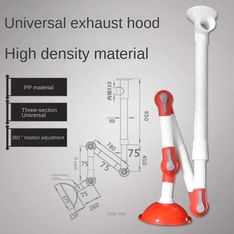 Universal-Arm-Suction-Hood-Laboratory-Exhaust-Hood-Positioning-Smoke ...