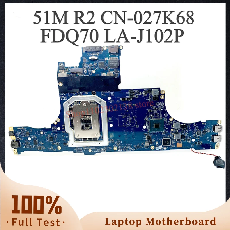 CN-027K68 027K68 27K68 High Quality Mainboard For Dell Alienware Area ...