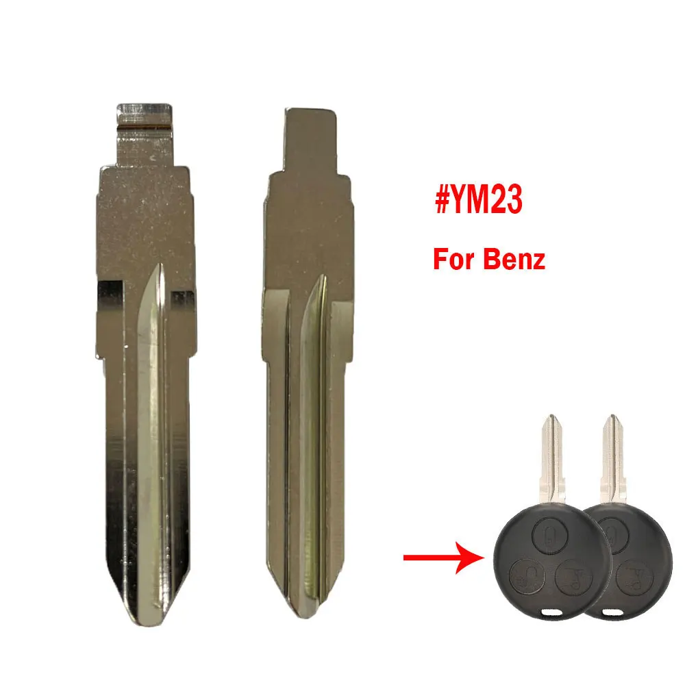 YM23-Uncut-Flip-KD-Key-Blank-Keydiy-Xhorse-JMD-Key-Blade-for-Mercedes ...