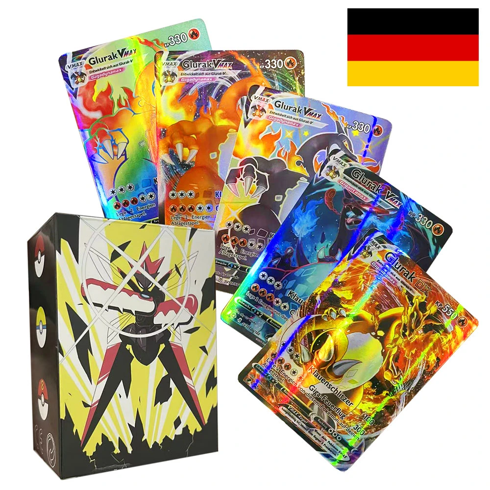 Pokemon Cards In German Vmax Vstar Gx Limited Shiny Rainbow Arceus ...