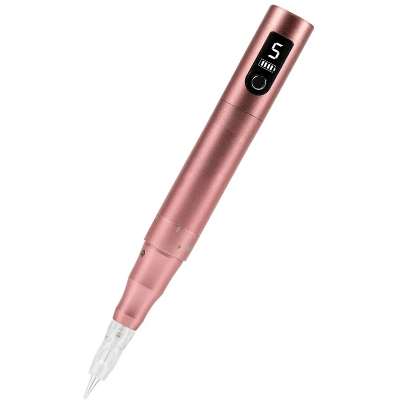 Rose Gold Professional Wireless Permanent Makeup Machine Pmu Pen ...