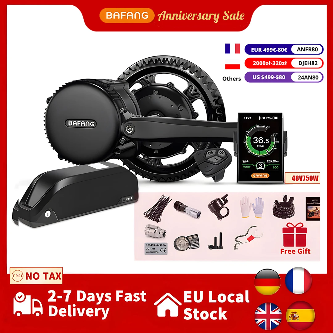 Bafang-BBS02B-BBS02-750W-48V-Mid-Drive-Motor-Electric-Bicycle-Conversion-Kit-with-Ebike-Engine ...