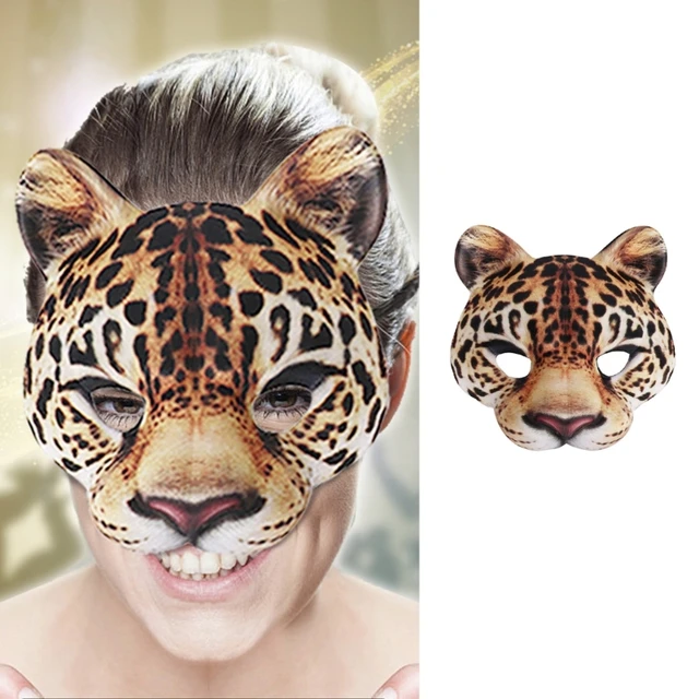 Leopard Face Mask