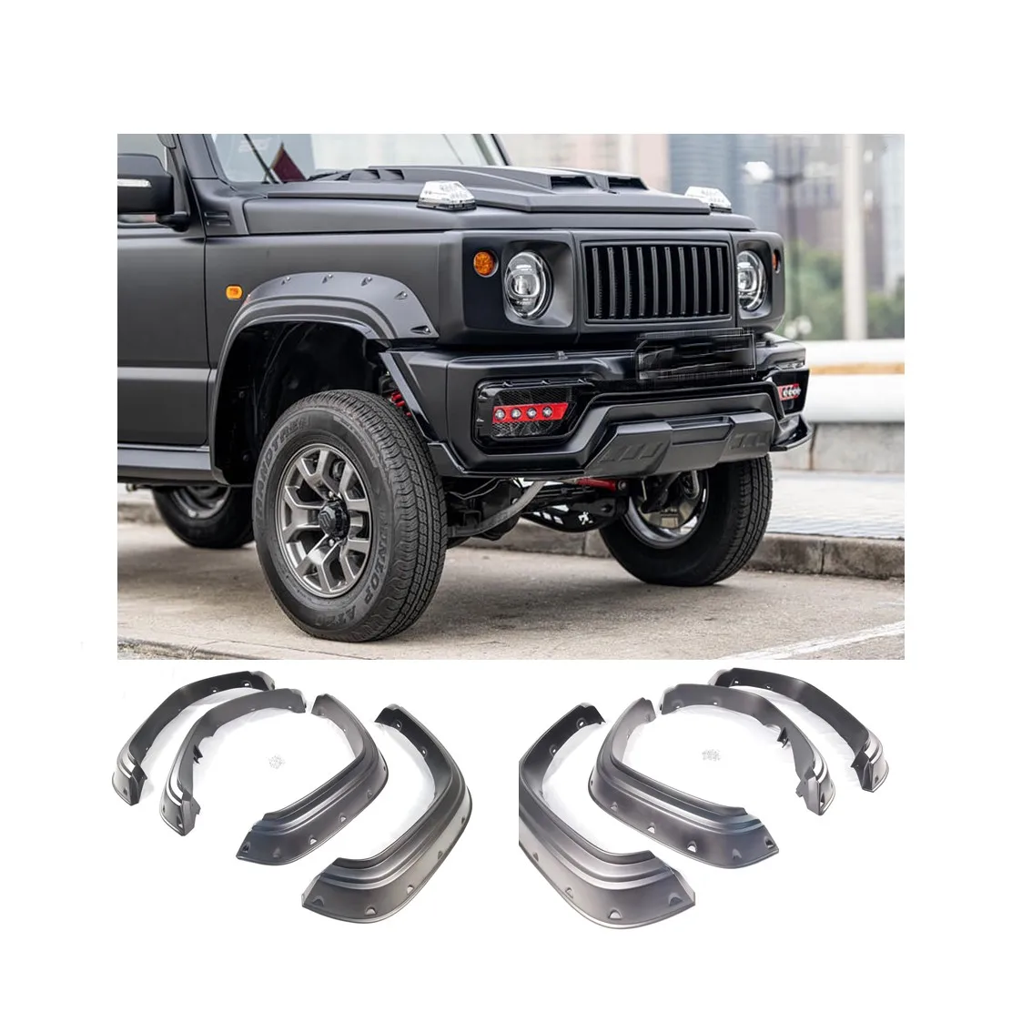 3-Door-5-Door-Car-Fender-Flares-G63-Wald-Style-Offroad-Body-Kits-For ...