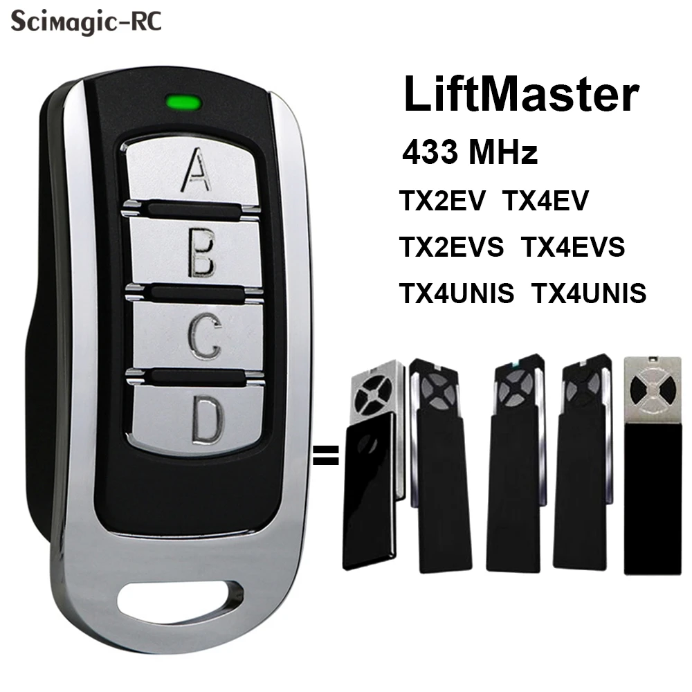 ليفت ماستر TX2EV TX4EV TX2EVS TX4EVS TX4UNI TX4UNIS القيادة المرآب ...