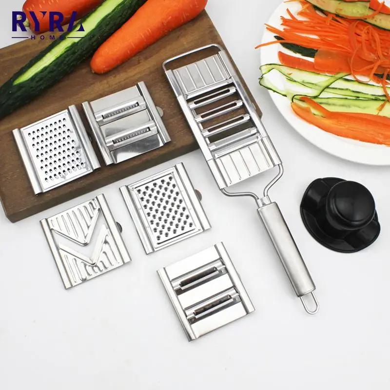 Kitchen Shredder Cutter Stainless Steel Portable Manual Vegetable ...