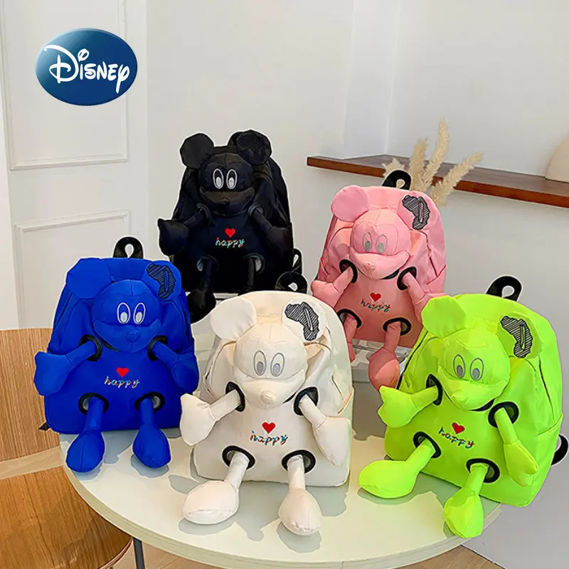 Disney-Mickey-New-Cartoon-Doll-Fashion-Backpack-Fashion-Large-Capacity ...
