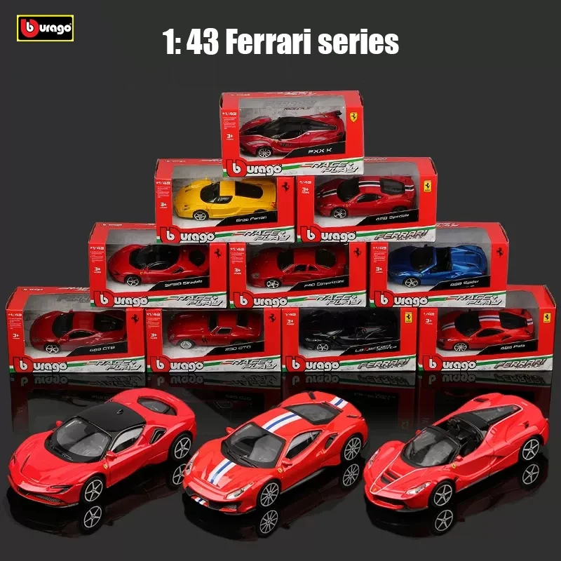 Bburago 1:43 Multiple styles Ferrari Collection Purosangue SP2 250 458 ...