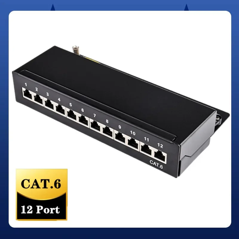 Shielded-Cat-6-Cat-6A-RJ45-Wall-Mounted-Patch-Panel-8-12-Ports ...