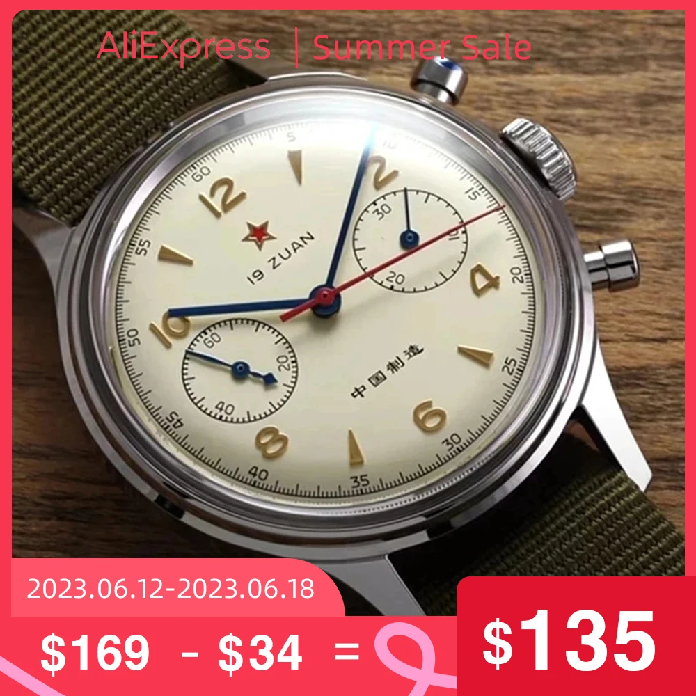 RED STAR Montre Mécanique Étanche pour Homme, Seaghydr21, Zuan ST19 ...