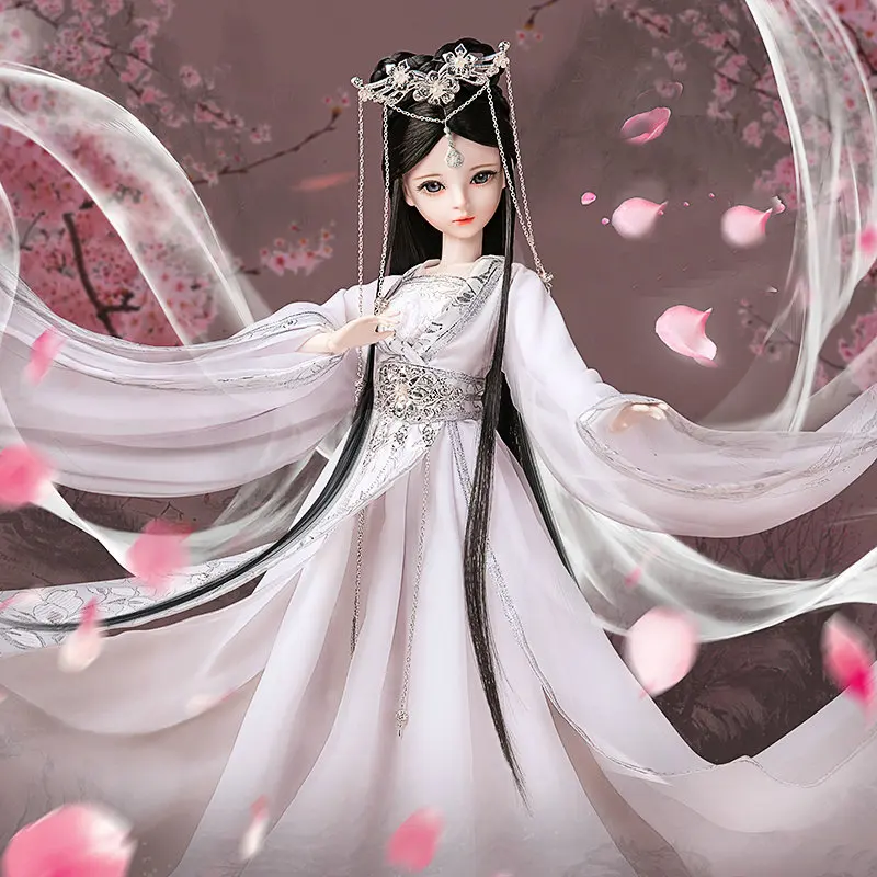 60cm-Handmade-Traditional-Chinese-HanFu-Fairy-Girl-Dolls-1-3-Bjd-Doll ...