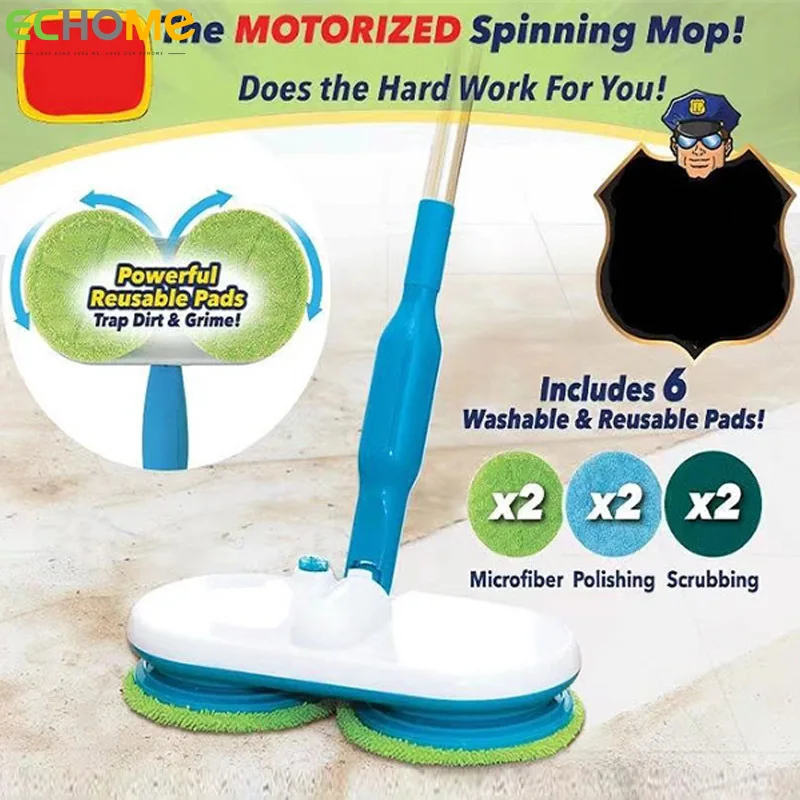 ECHOME-Electric-Mop-Handheld-Wireless-Cleaner-Charging-HandFree ...