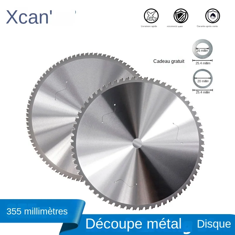 XLilMetal-Lame-de-Scie-Circulaire-pour-Aluminium-Fer-Acier-Disque-de ...