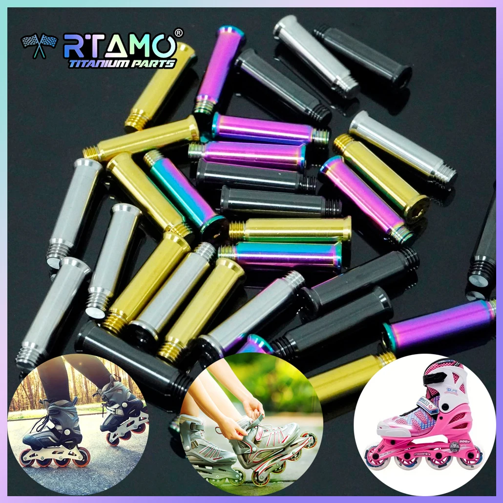 RTAMO Titanium Skate Bolts Screws Nail Axle For Child Kid Or Adult Free ...