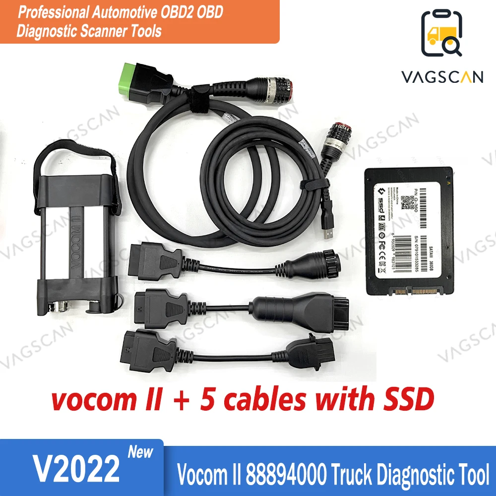 Vocom II 88894000 Communication Unit Vocom2 Tech Tool 2.8.150 ...