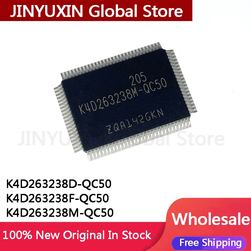 Estoque-de-Chip-QFP-IC-100-Novo-K4D263238D-K4D263238D-QC50-K4D263238F ...
