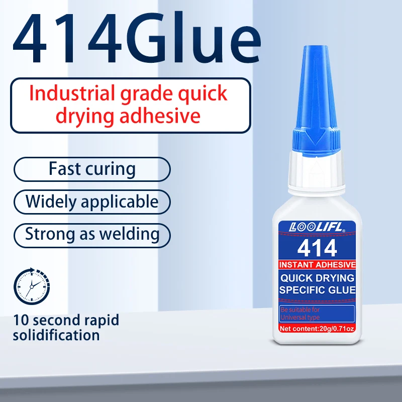 New 414 strong glue, 10 seconds bonding, waterproof, odorless, suitable ...