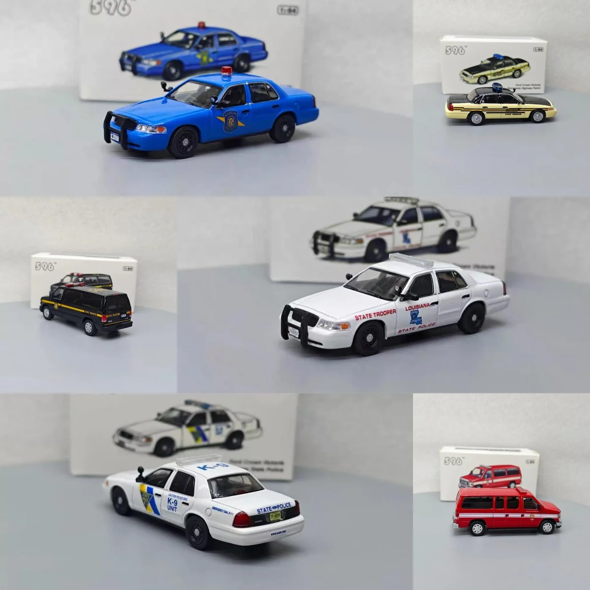 596 Model 1:64 Victoria Crown Chicago Fire Department /Environment ...