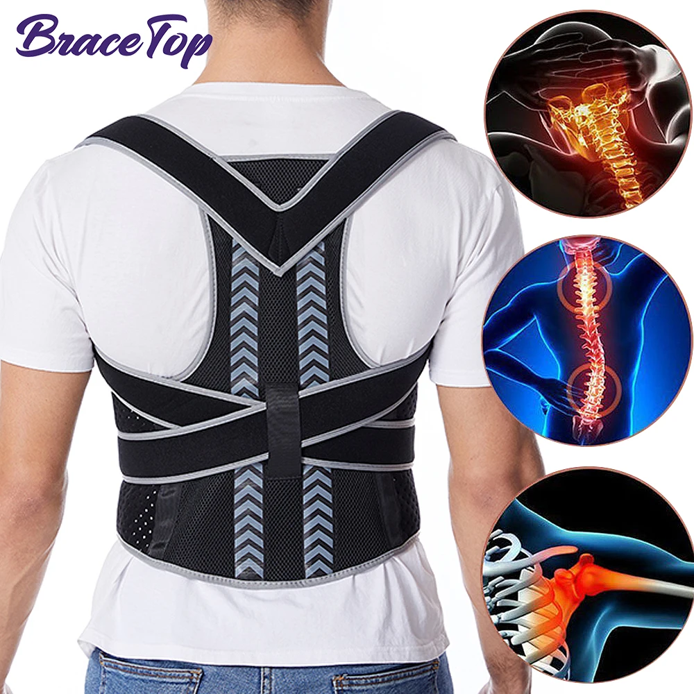 BraceTop-Back-Brace-Posture-Corrector-Back-Braces-for-Upper-and-Lower ...