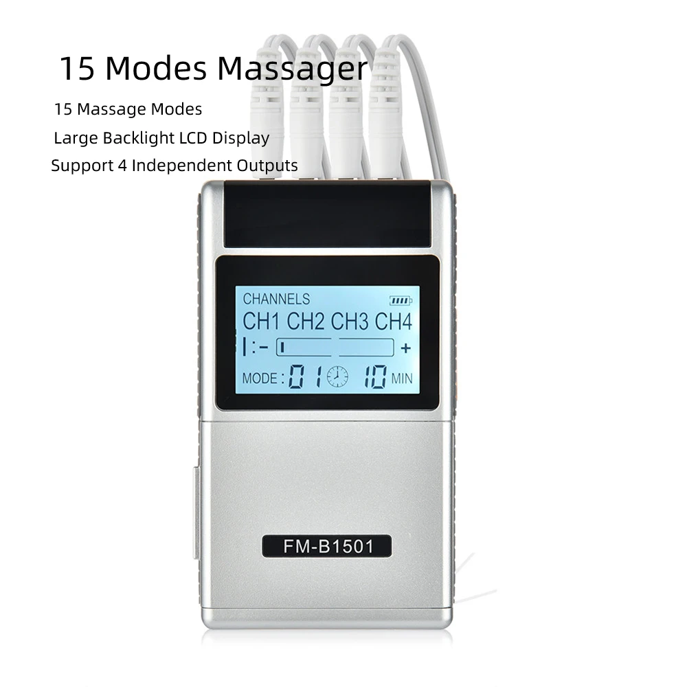 15-Modes-Massager-4-Output-Electric-Body-Massage-Device-Back-Neck-Foot ...