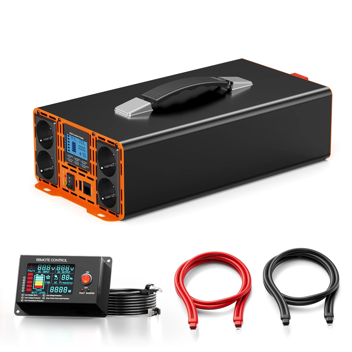 Pure Sine Wave Power Inverter 7000W 6000W 5000W 4000W 12V 24V DC To AC ...