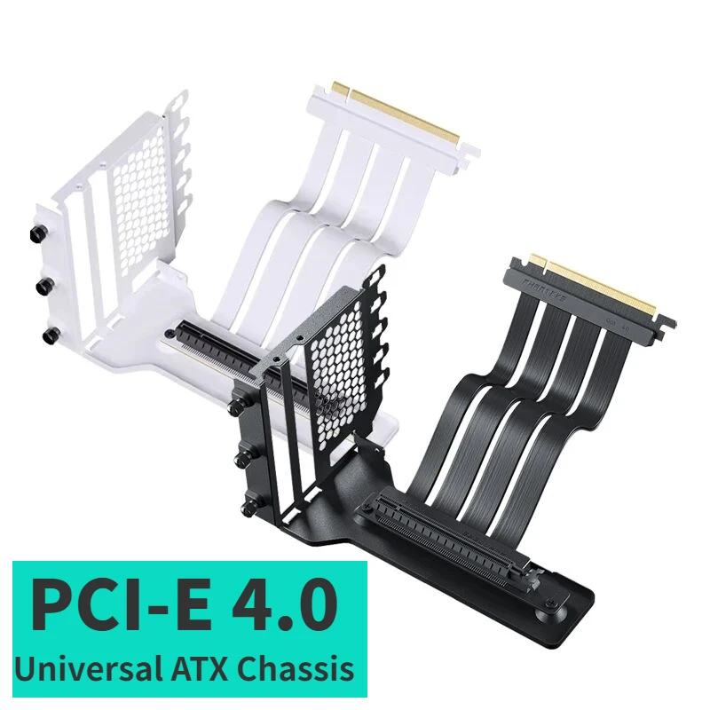 PHANTEKS-VGPUKT-4-0-Vertical-GPU-Holder-Kit-PCIE-X16-Gen4-3-Riser-Cable ...