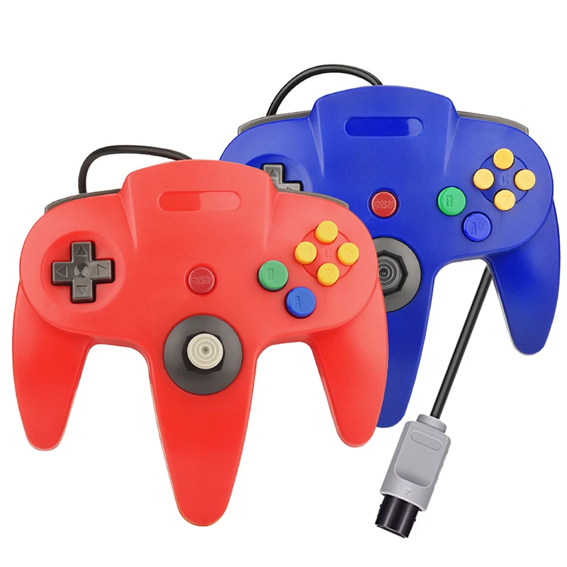 N64 Controller Wired Joystick Gaming Gamepad Remote Joypad for Retro ...