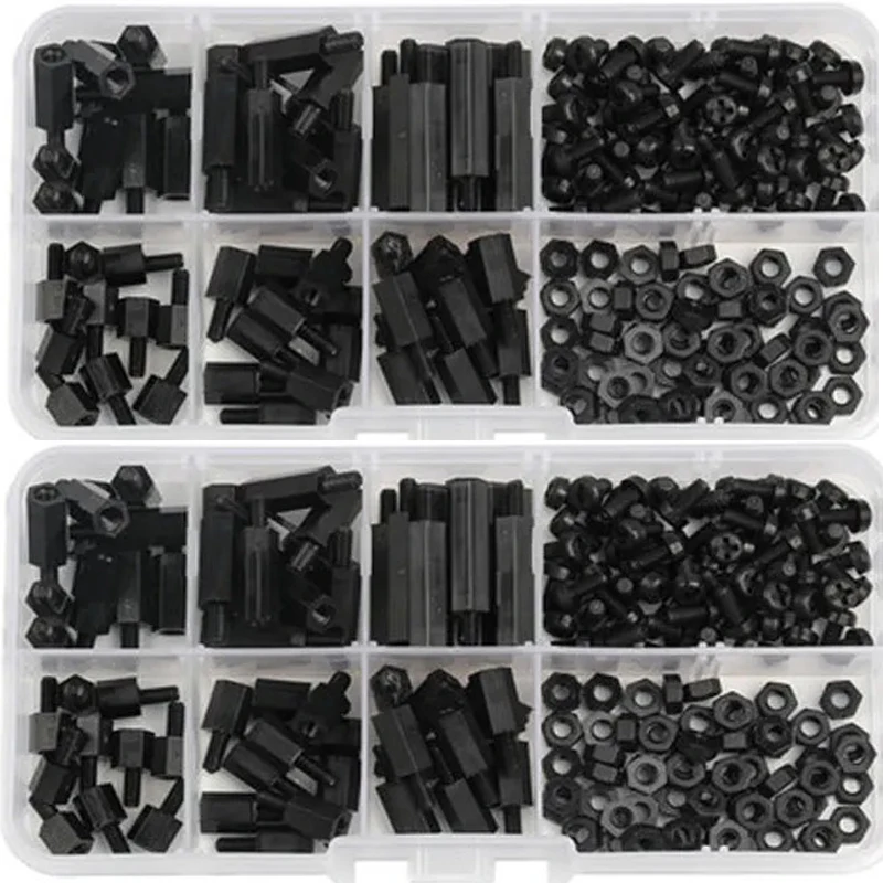 180pcs-Standoff-Spacer-Nylon-Standoff-Pillar-Kit-Male-to-Female-M3 ...