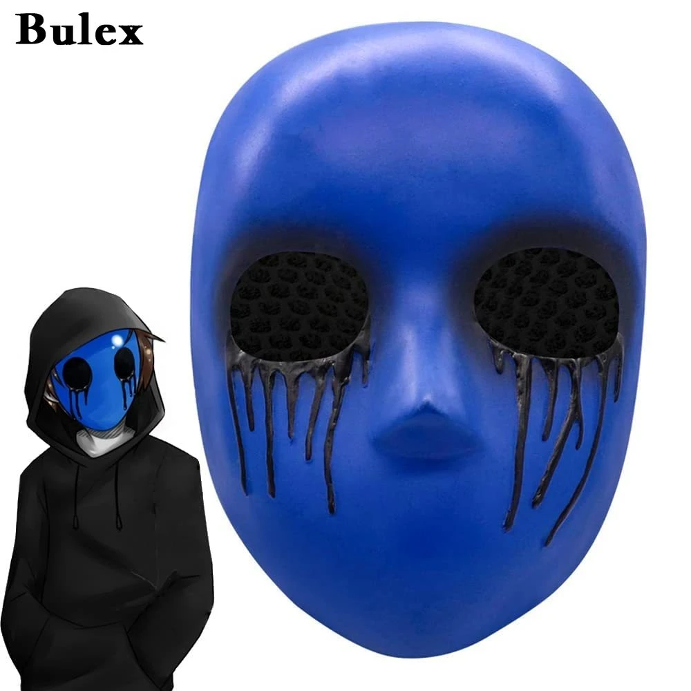 Bulex máscara de Jack sin ojos, máscara de cara completa, Cosplay de ...